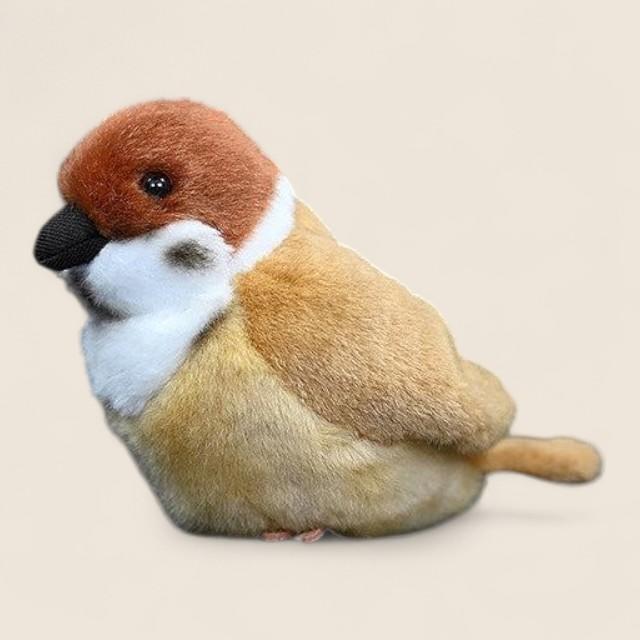 Tree Sparrow Bird Soft Stuffed Plush Toy – Lindiwe-plushies