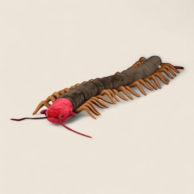Chinese Red-Headed Centipede Stuffed Plush Toy – Lindiwe-plushies