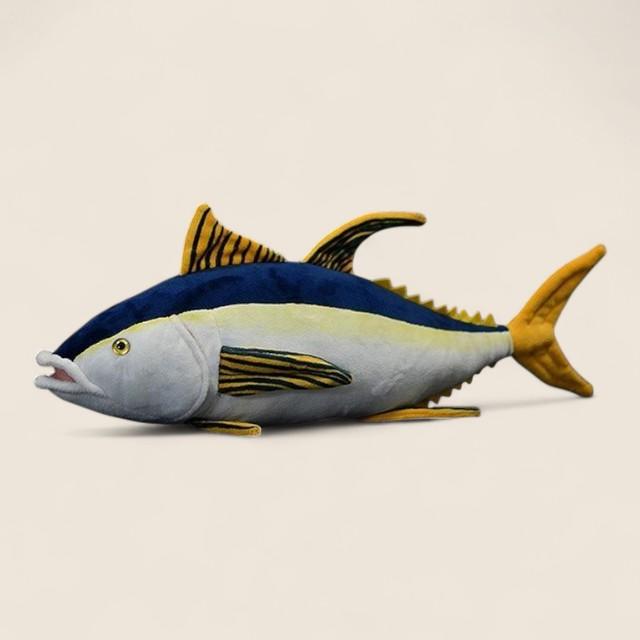 Yellowfin Tuna Fish Soft Stuffed Plush Toy – Lindiwe-plushies